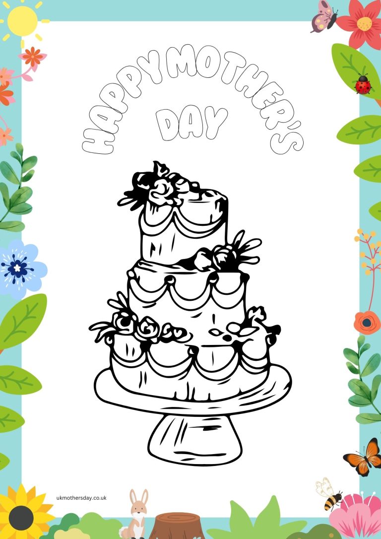20+ Mother's Day Coloring Pages and Sheets